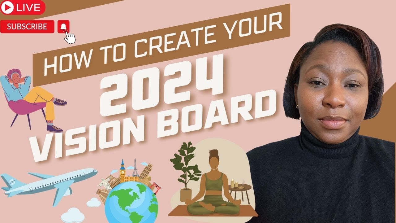 2024 Vision Board Q&A and How You Can Create Your Own! #livestream # ...