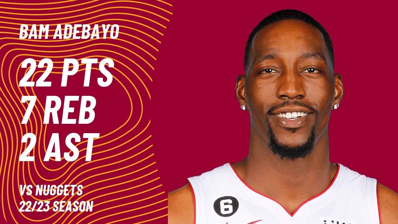Bam Adebayo vs Denver Nuggets | Dec 30, 2022 - YouTube