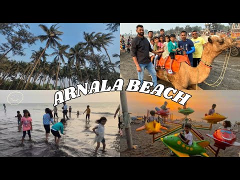 Mumbai's Famous Arnala Beach🏖️ बच्चोंने की अर्नाला बीच पर खूब धमाल ...