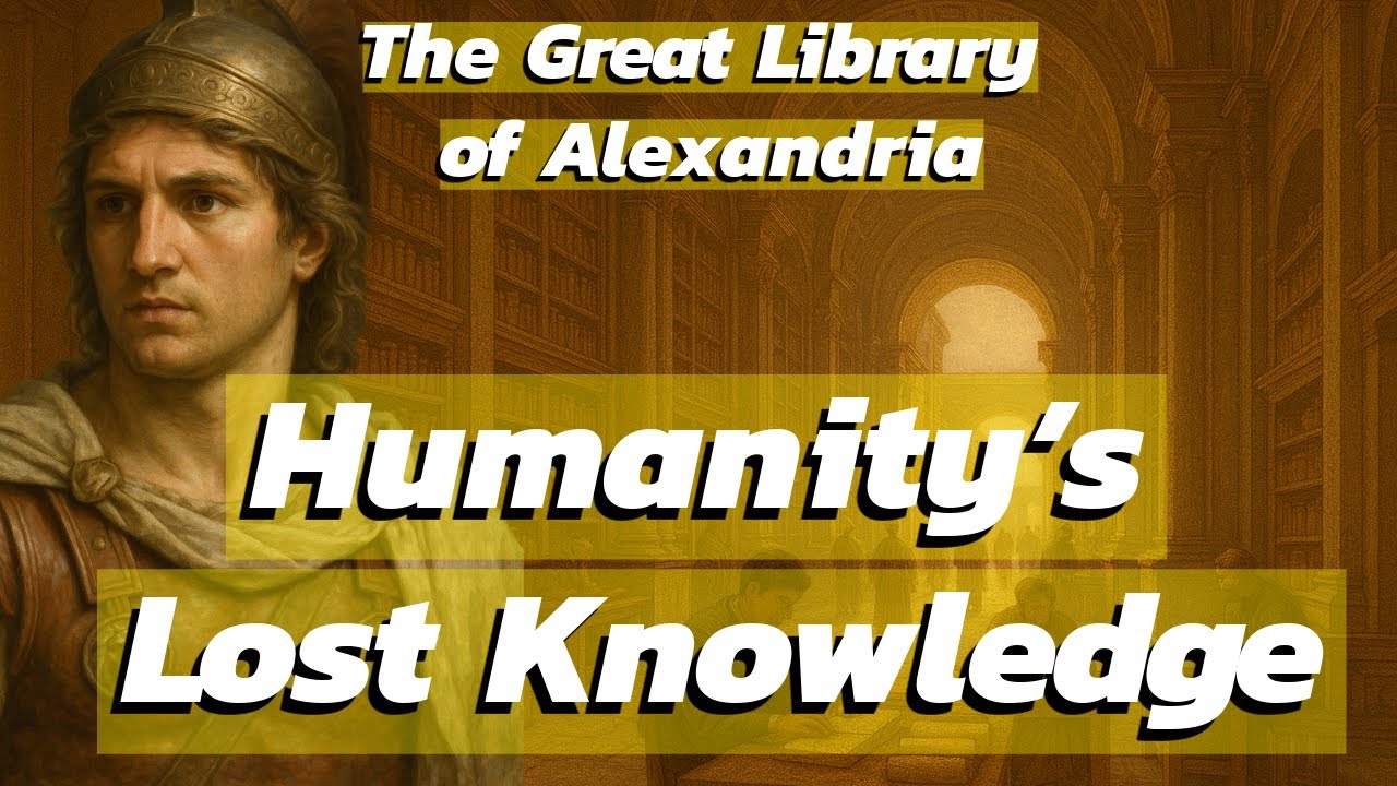 The Great Library of Alexandria: Humanity’s Lost Knowledge - YouTube