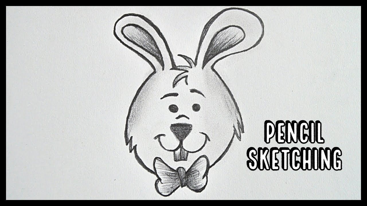 How to Draw an Easter Bunny || Pencil Drawing || Pencil Sketch Art ...