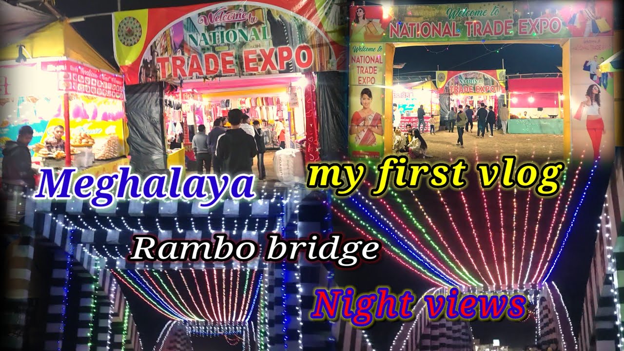 #B R vlog meghalaya rambo bridge night views - YouTube