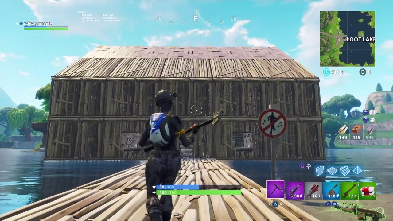 I BUILT A house IN FN* - YouTube