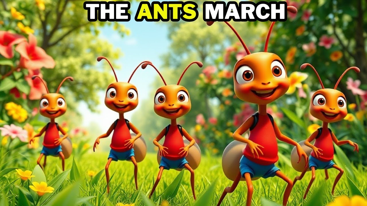 🎵 The Ants March 🐜 Children's Stories and Songs @UncleJ 34 Children's ...