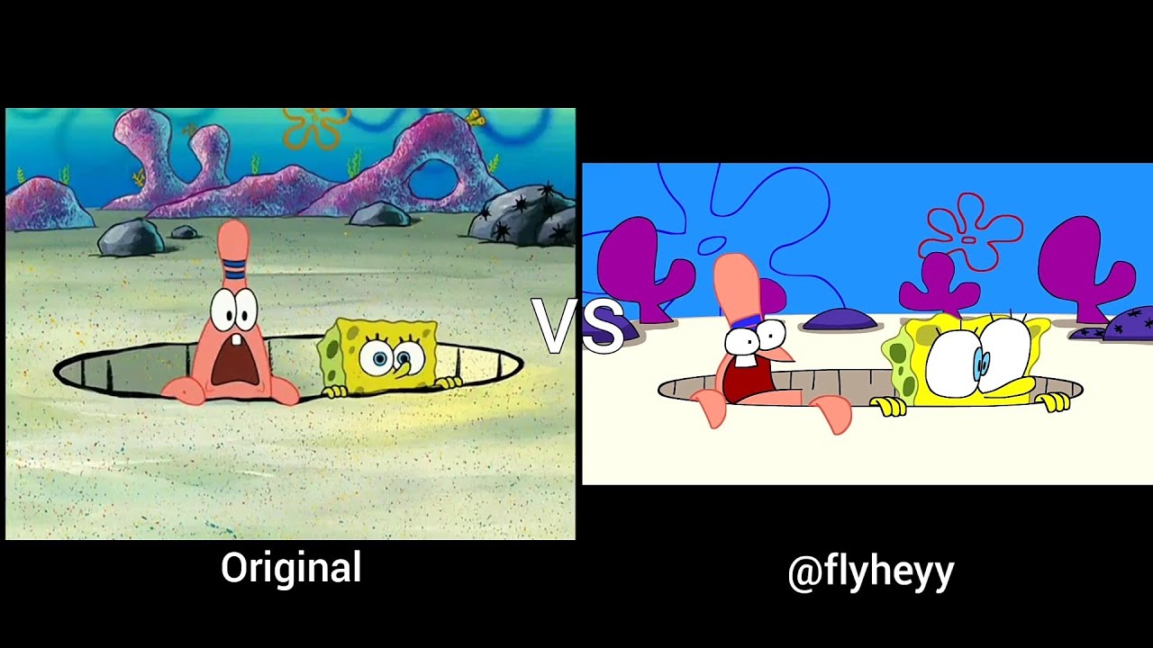 Spongebob "Finland!" Part 8 (Scene Comparisons) - YouTube
