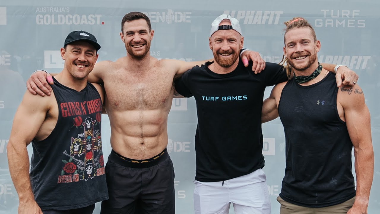 CrossFit Games Athletes take on Turf Games - YouTube