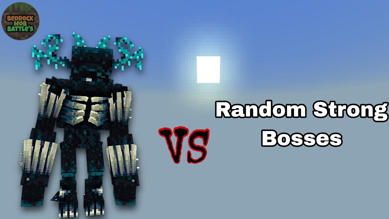 Mutant Warden (Mechanicraft) vs Random Strong Bosses | Minecraft ...
