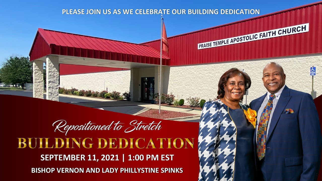 Building Dedication Service - Join Us! - YouTube