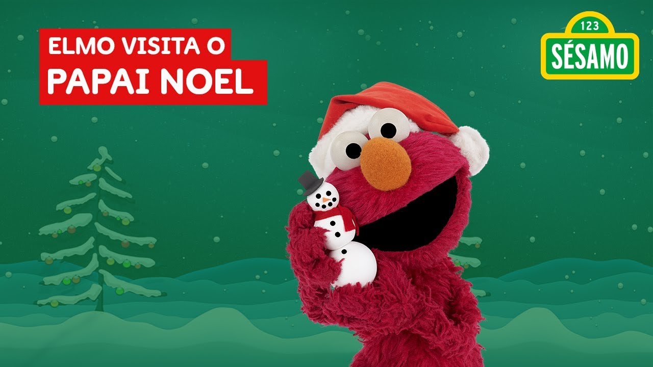 Vila Sésamo: Elmo visita Papai Noel! | Episódio curto - YouTube
