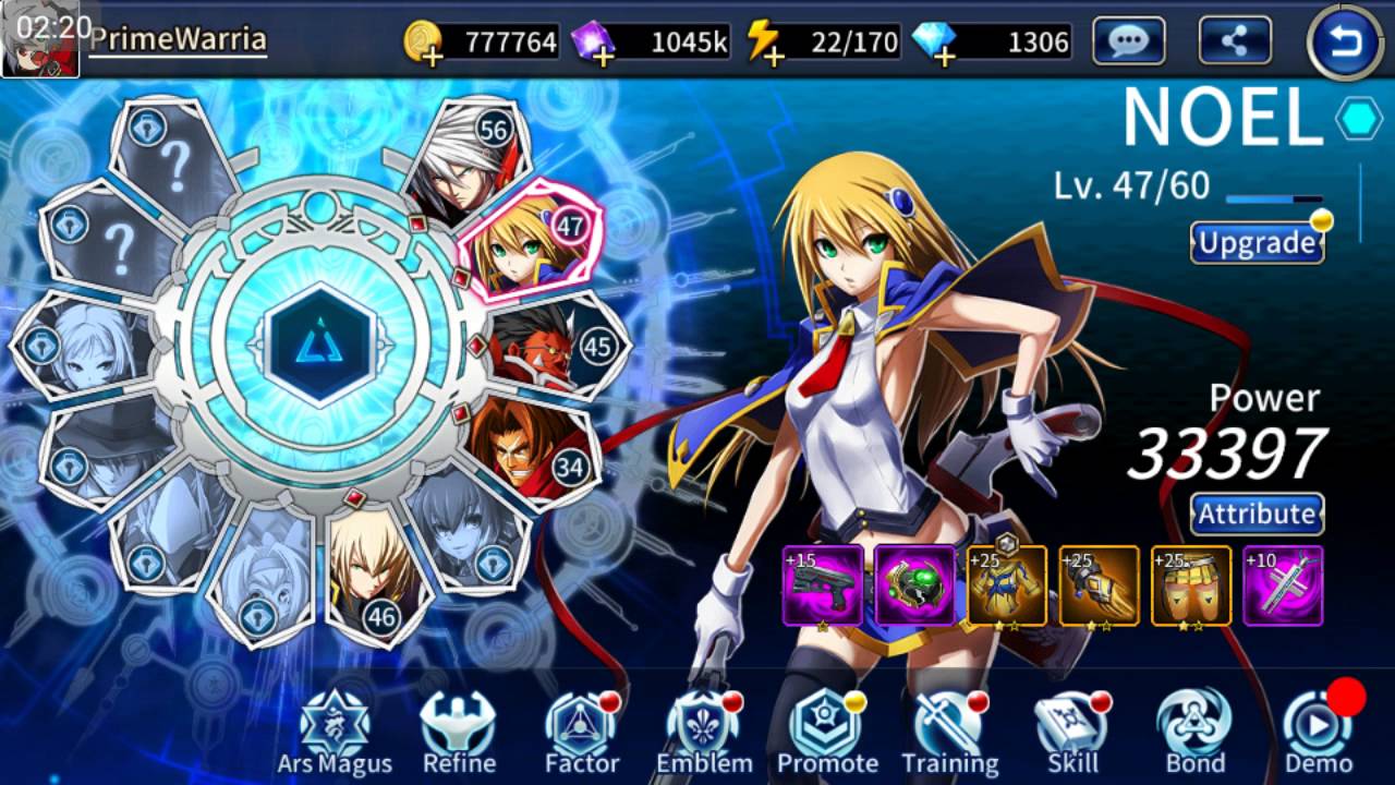 Blazblue RR Noel Character Review/Guide - YouTube