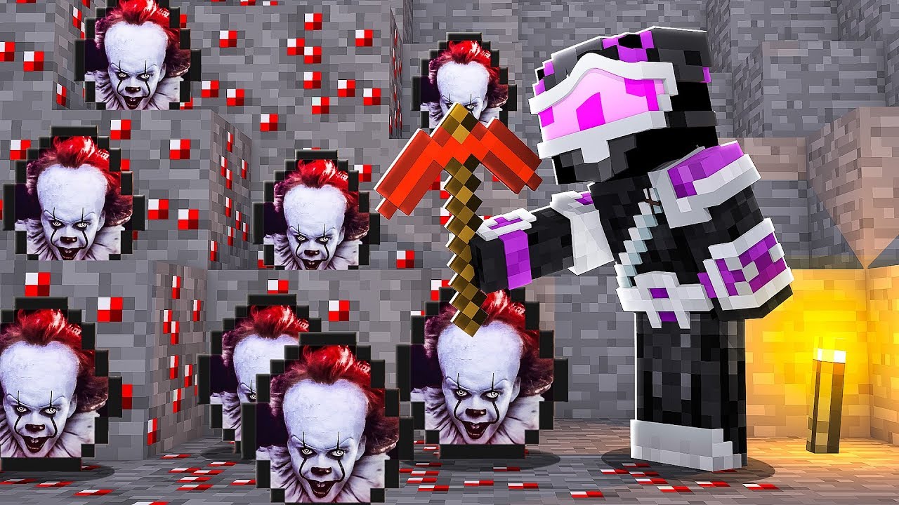 ENCONTRAMOS EL MINERAL SECRETO DE IT EN MINECRAFT!? 😱 | MINECRAFT TROLL ...