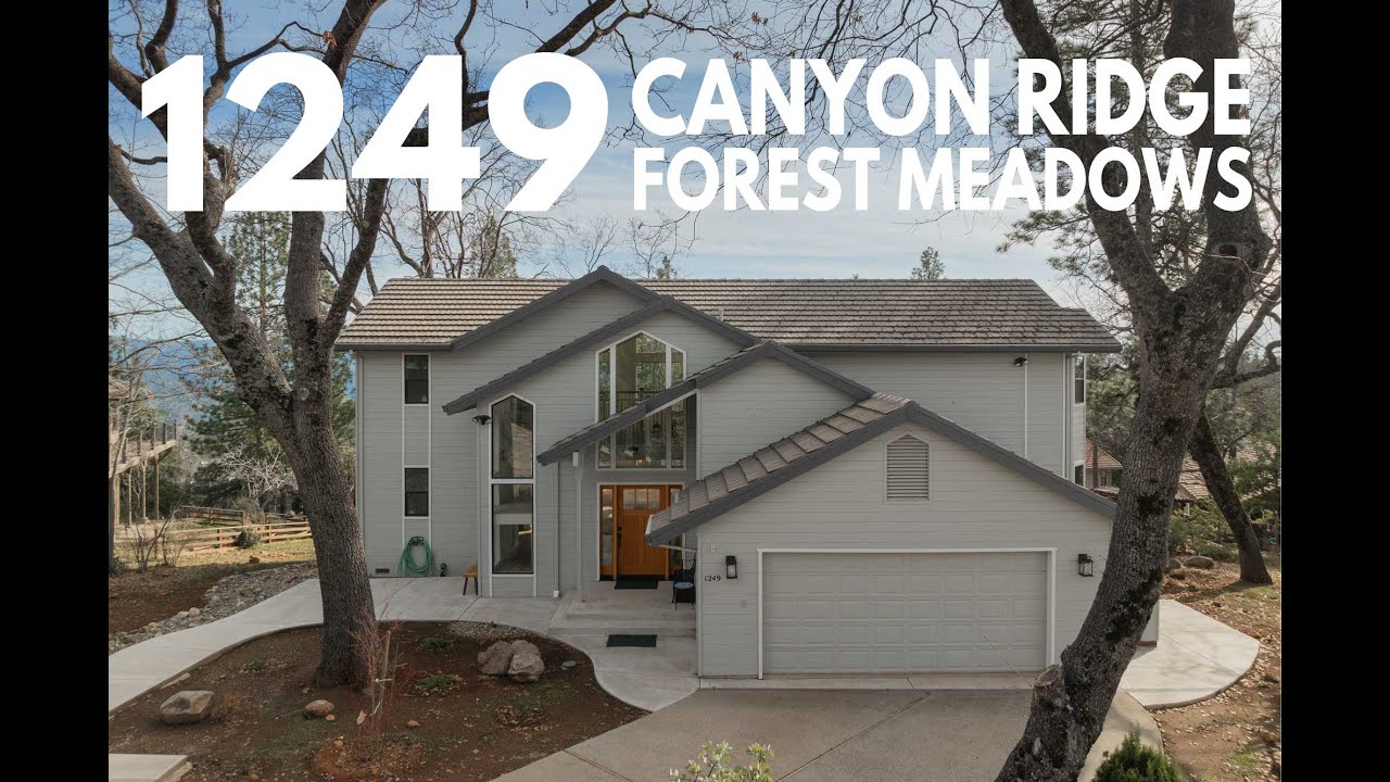 1249 Canyon Ridge, Forest Meadows CA - YouTube