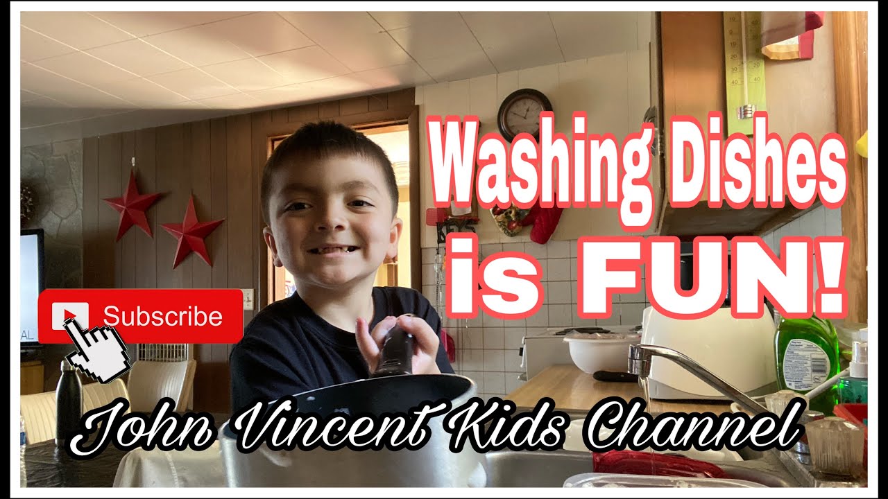 Washing Dishes is fun - YouTube