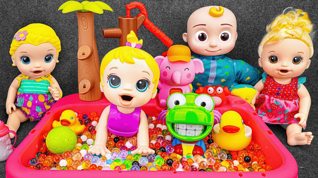 92 Minutes Satisfying with Unboxing Kitchen Sink Playset，Cute Princess ...