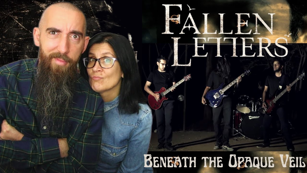 Fallen Letters - Beneath the Opaque Veil (REACTION) with my wife - YouTube