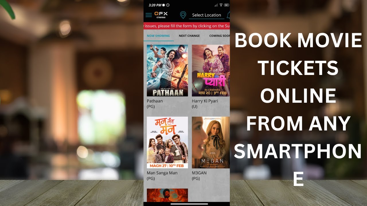 BOOK TICKETS QFX ONLINE THROUGH APP - YouTube