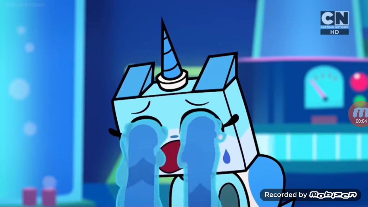 Unikitty crying - YouTube