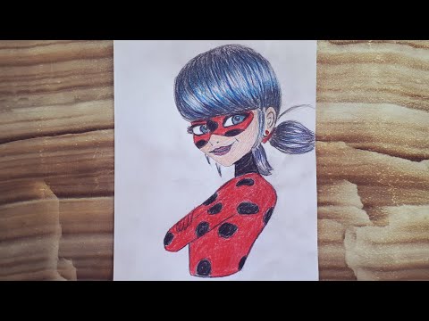 MIRACULOUS LADYBUG MARINETTE DRAWING / MUCİZE UĞUR BÖCEĞİ  MARİNETTE ÇİZİMİ@sbnmyucel