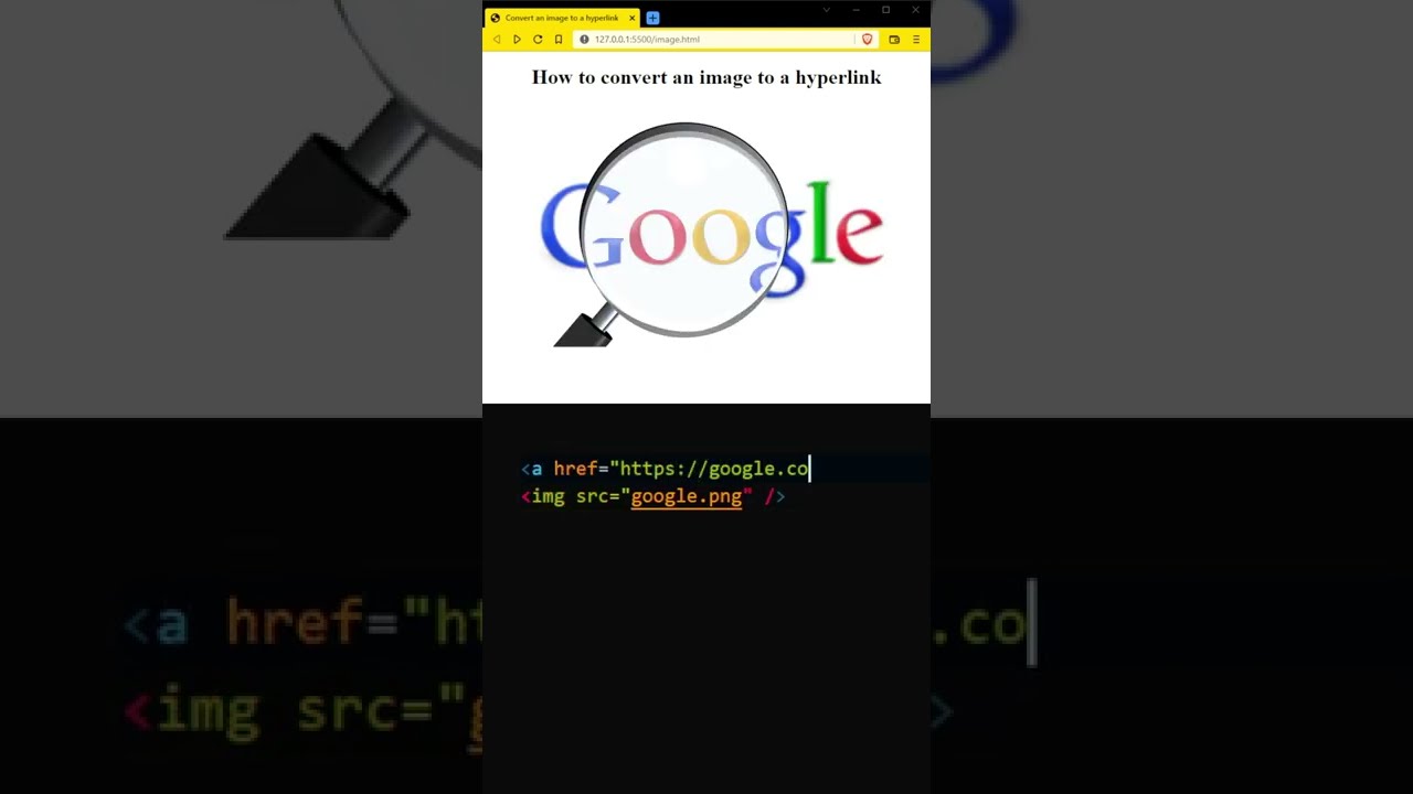 How To Use An Image As A Link In HTML YouTube How To Use An Image As A Link In HTML YouTube