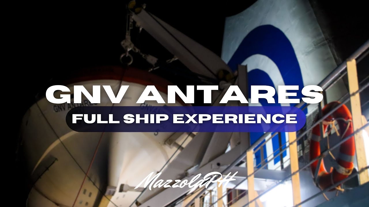 GNV ANTARES | FULL SHIP EXPERIENCE - YouTube