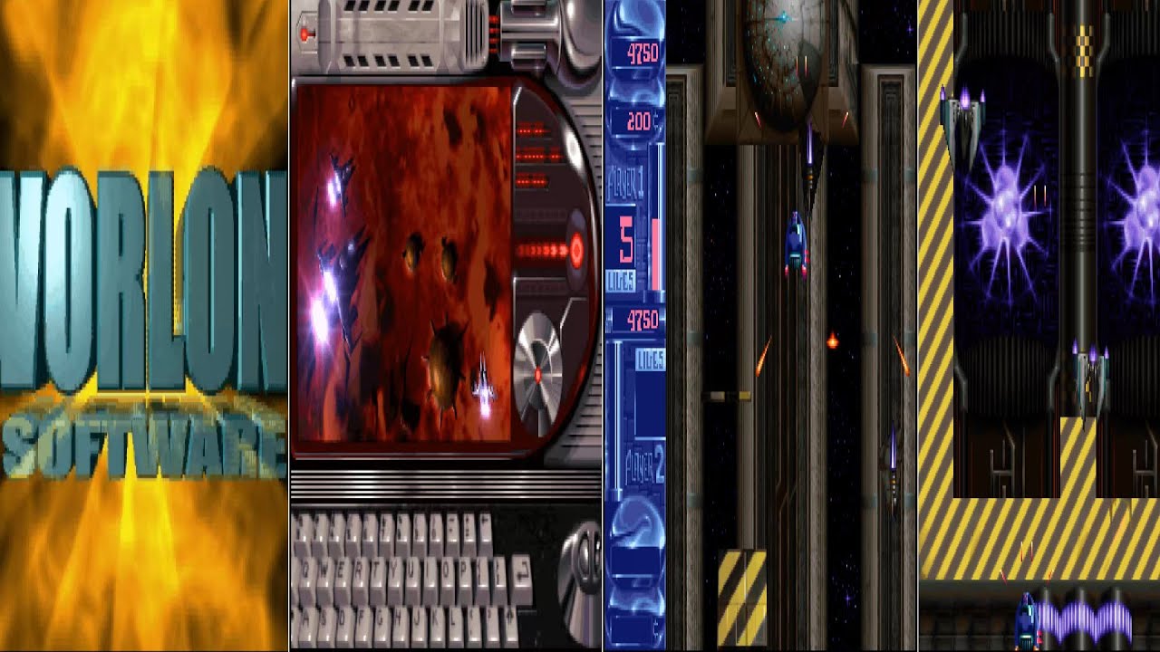 AMIGA Ultra Violent Worlds GAME DEMO PREVIEW VERSION UVW XEVIOUS & XP8 SOME ELEMENTS - YouTube