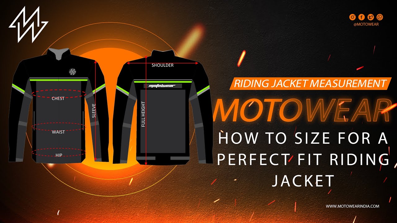 How to size for a perfect fit Riding Jacket || Riding Jacket ...