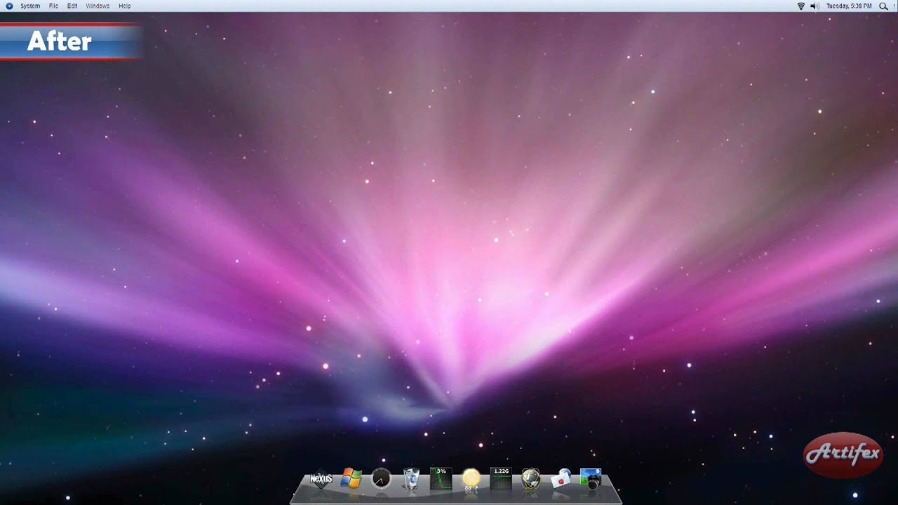 Mac-style for Windows - YouTube
