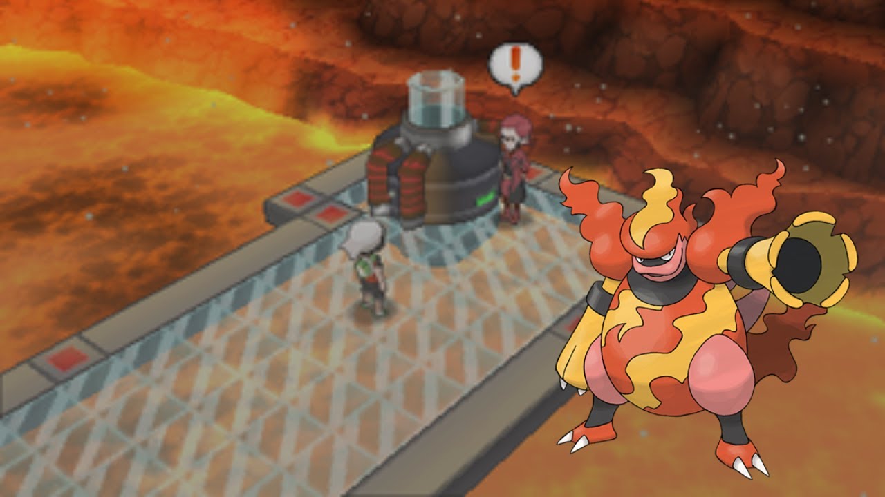 Pokemon Omega Ruby Kaizo Ironmon | Magmortar Part 7 | Mt. Chimney - YouTube
