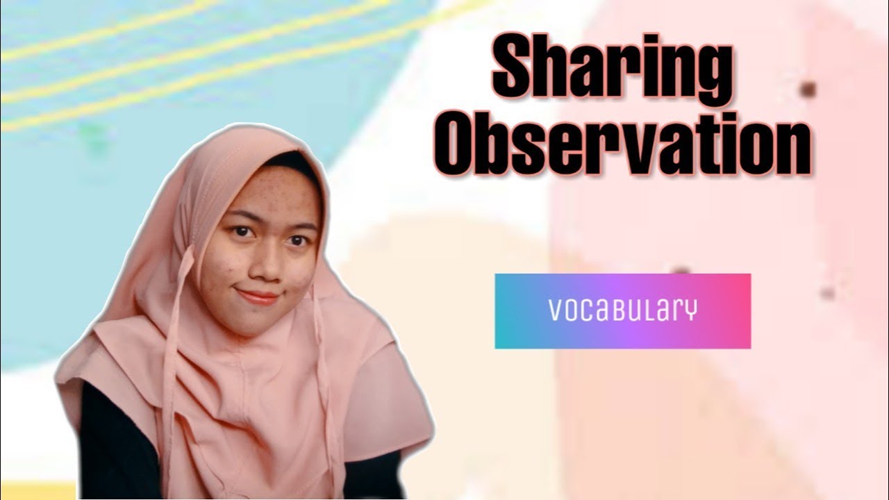 Mentoring 6 : Sharing Observation - YouTube