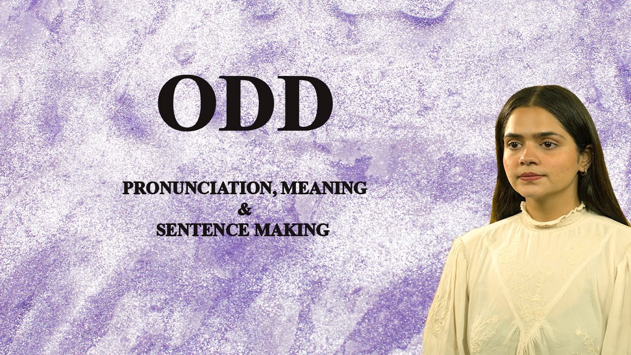 Odd - Meaning_&_Pronunciation_Word_World_Audio_Video_Dictionary - YouTube