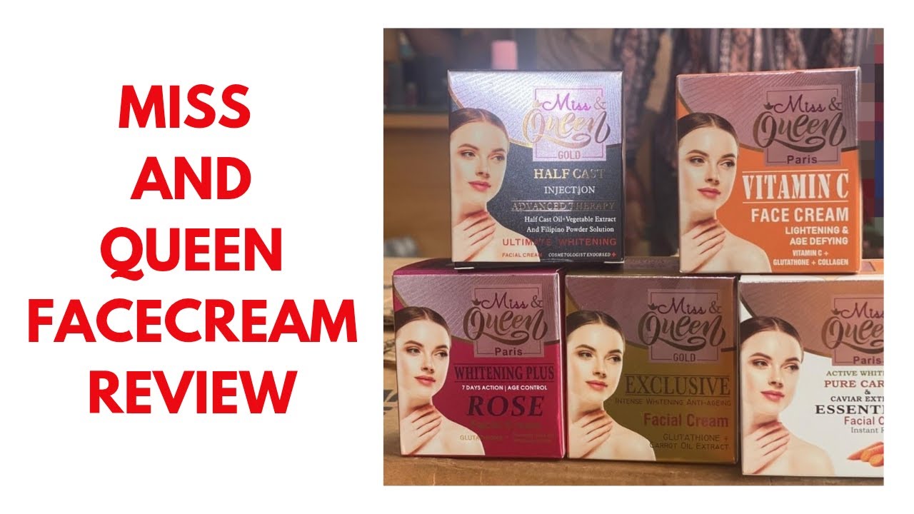 MISS AND QUEEN FACECREAM REVIEW - YouTube