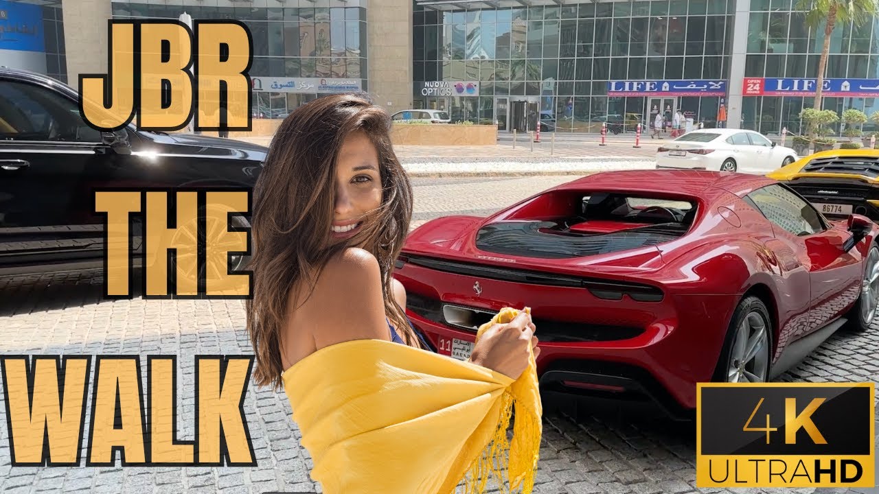 Dubai [4K] Amazing The Walk, JBR (Jumeirah Beach Residence) Walking ...