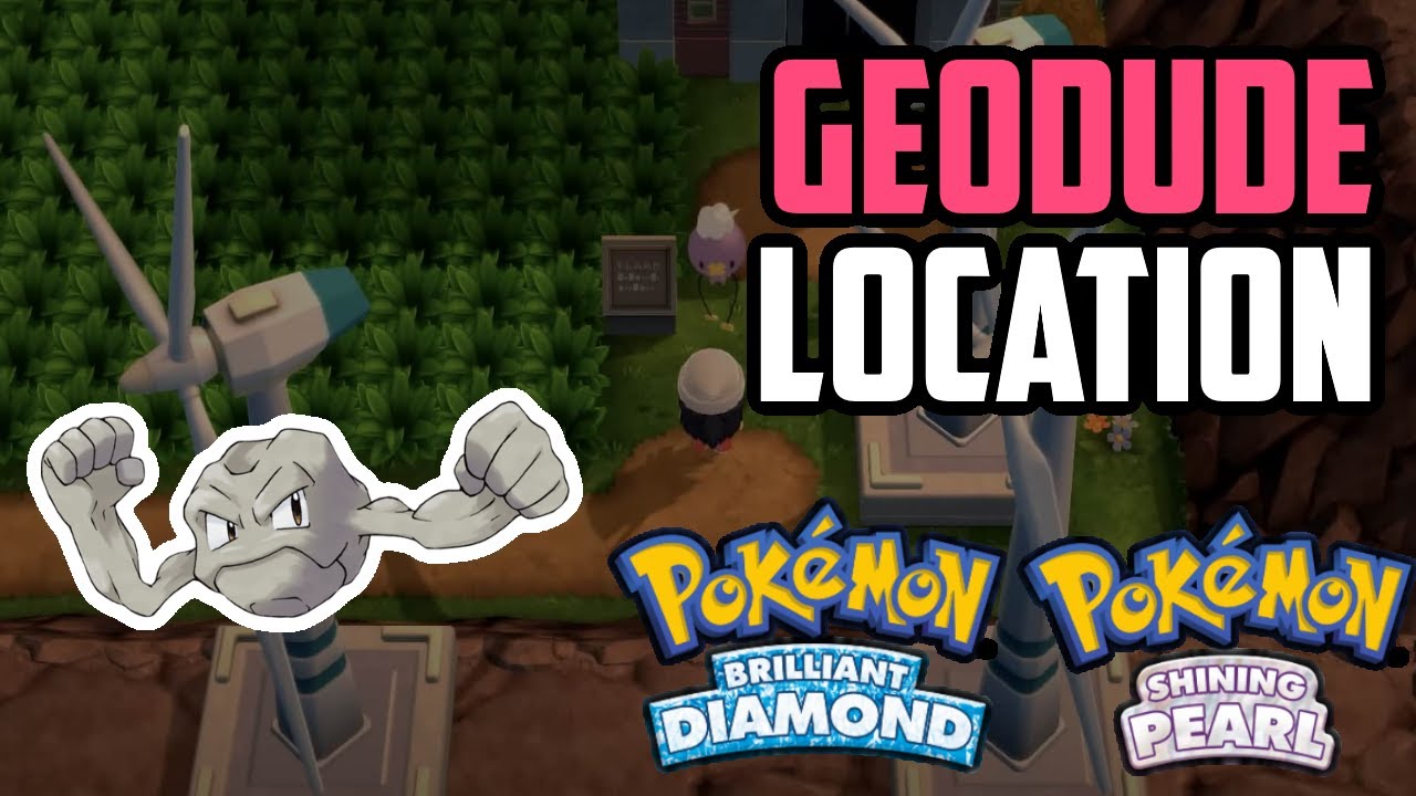 How to Catch Geodude - Pokémon Brilliant Diamond & Shining Pearl - YouTube