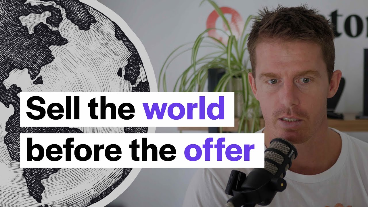 Sell the 'world' before the offer - YouTube