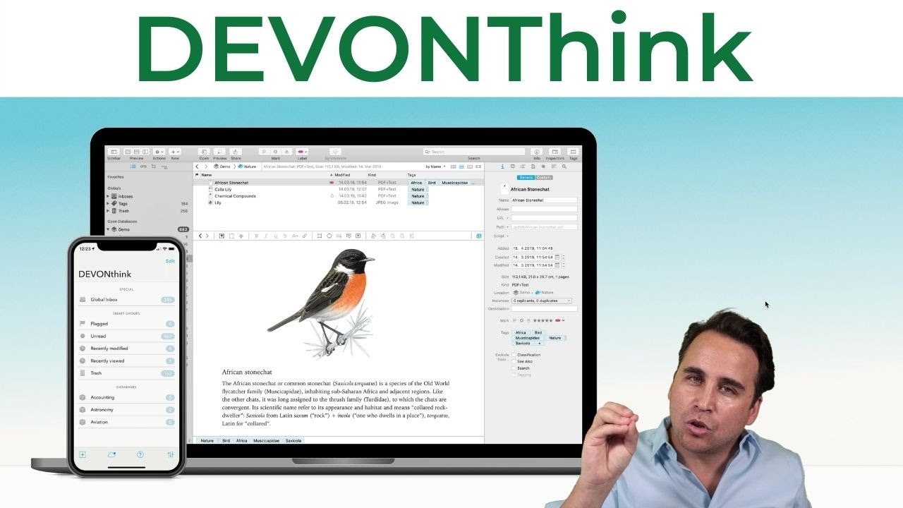 La mejor alternativa a Evernote que he encontrado - DEVONThink - YouTube