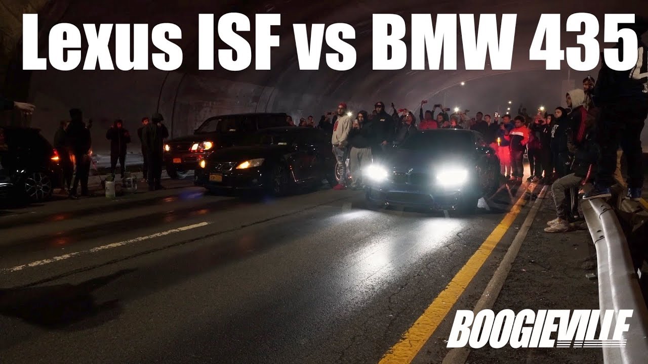 Modded Lexus ISF vs Modded BMW 435!! - YouTube