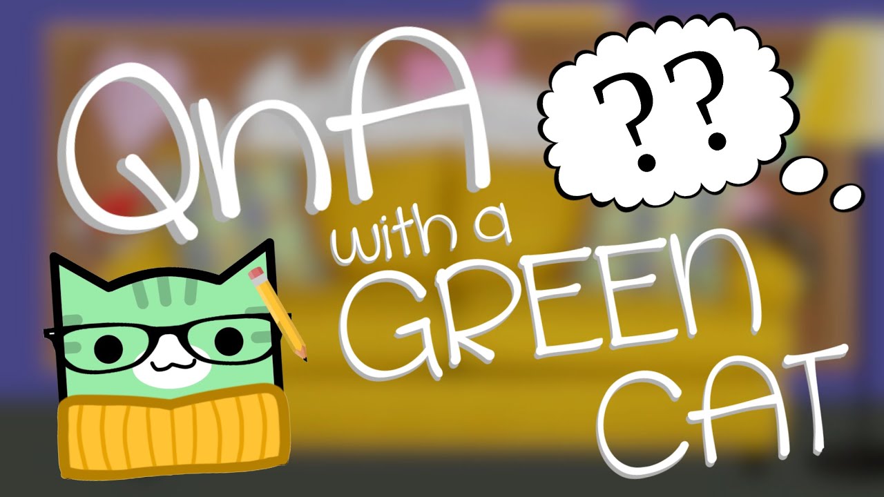 QnA WITH A GREEN CAT | Geometry Dash Juniper - YouTube
