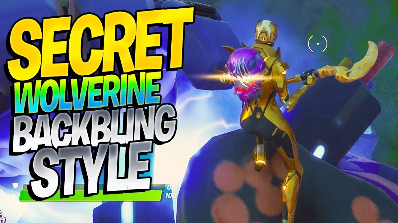 SECRET WOLVERINE BACKBLING STYLE! (How To Get The Hidden Wolverine's ...