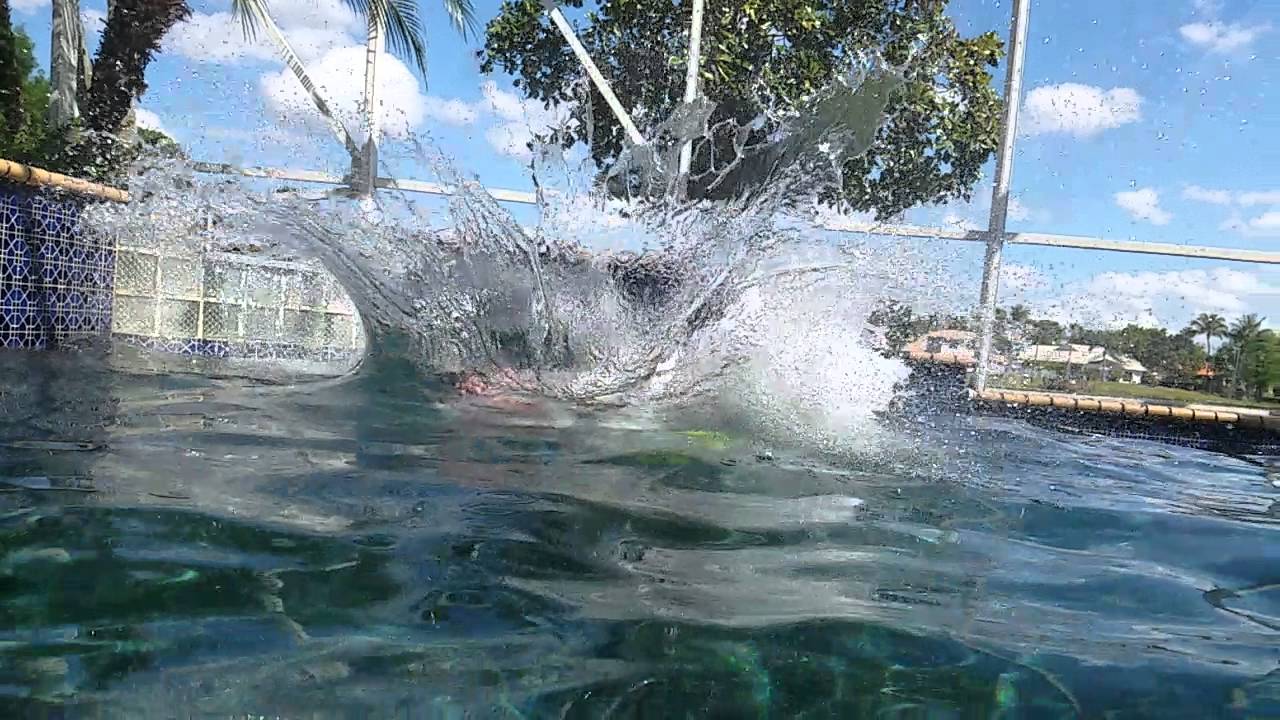 aRon's pool - YouTube