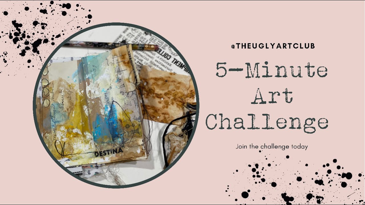 5 Minutes of Art! Day 8 #tuac5minchallenge - YouTube