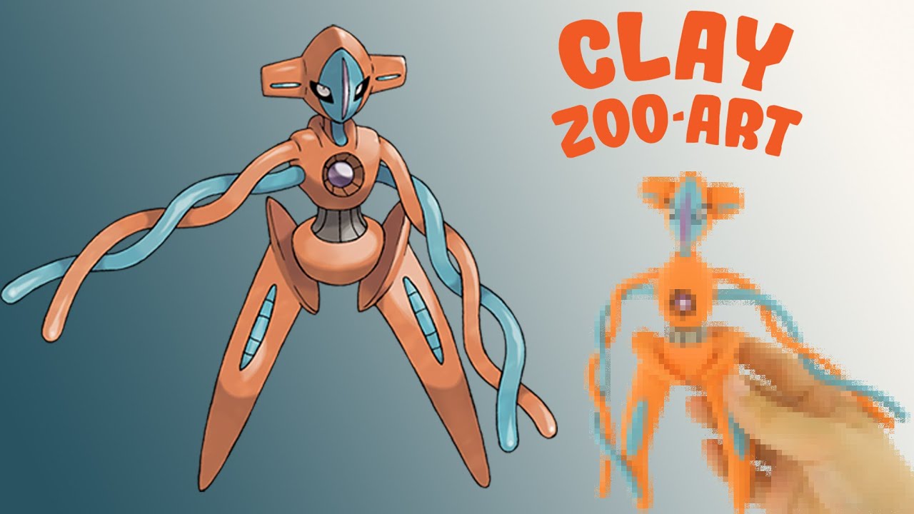 Pokémon Figures Making - Deoxys | Clay Art - YouTube