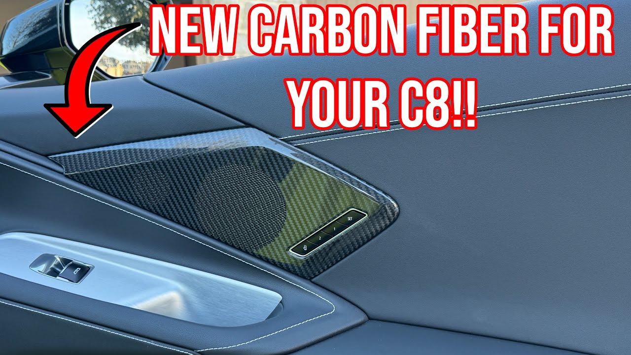 Update Your C8 With Real Carbon Fiber!! - YouTube