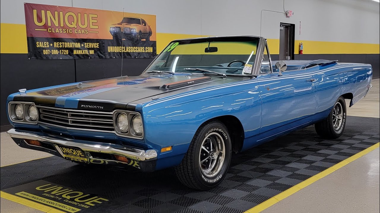 1969 Plymouth Road Runner Convertible | For Sale $79,900 - YouTube