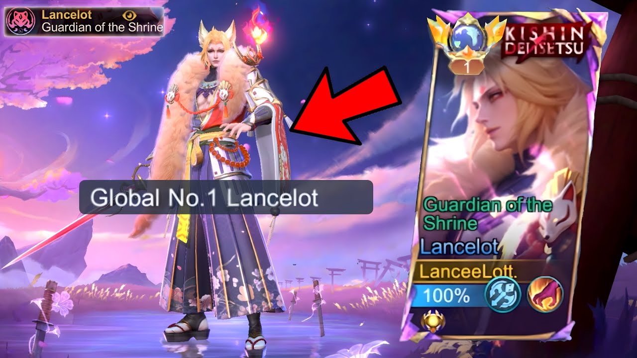 FINALLY "KISHIN DENSETSU" LANCELOT SKIN IS HERE!!🔥(best satisfying skin ...