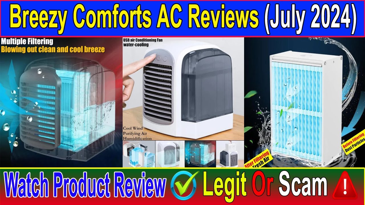 Breezy Comforts AC Reviews (July 2024) Real Or Fake Product | Watch ...
