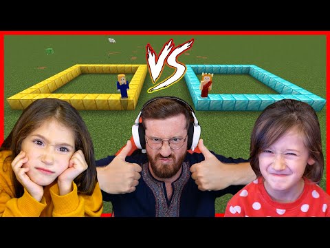 5 DK’da En Güzel Evi Yapan Kazanır! Esra VS Kübra! (Minecraft)