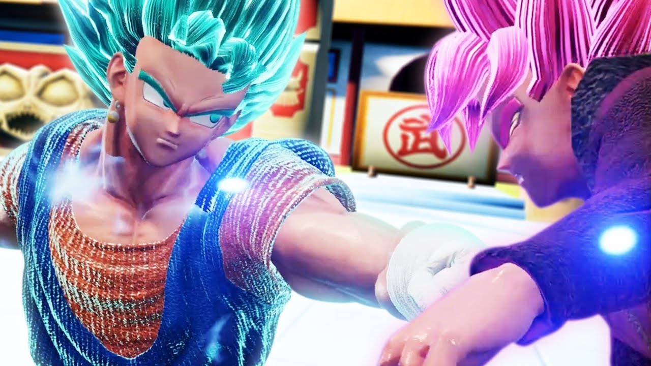 NEW WORLD TOURNAMENT STAGE MOD! VEGITO BLUE vs GOKU BLACK - Jump Force ...