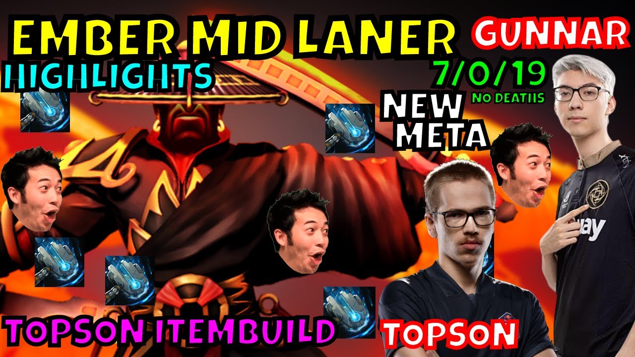 GUNNAR PLAYING EMBER MID NEW META METEOR HAMMER, GUNNAR JUGANDO EMBER ...