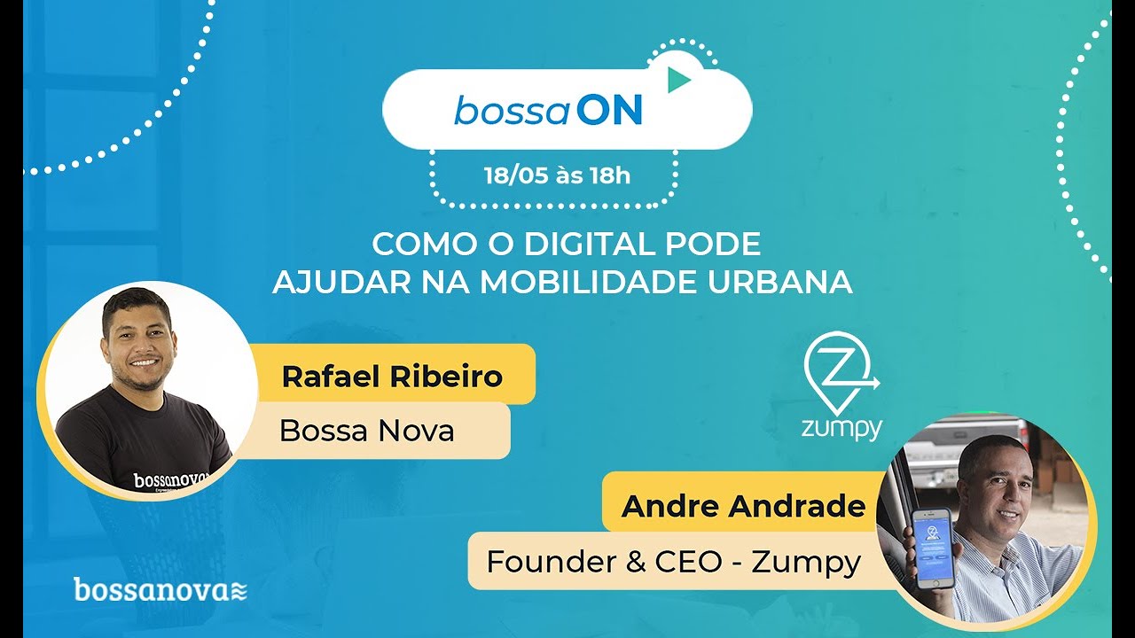 Live com os empreendedores da Rede Bossa, com André Andrade (Zumpy) - YouTube