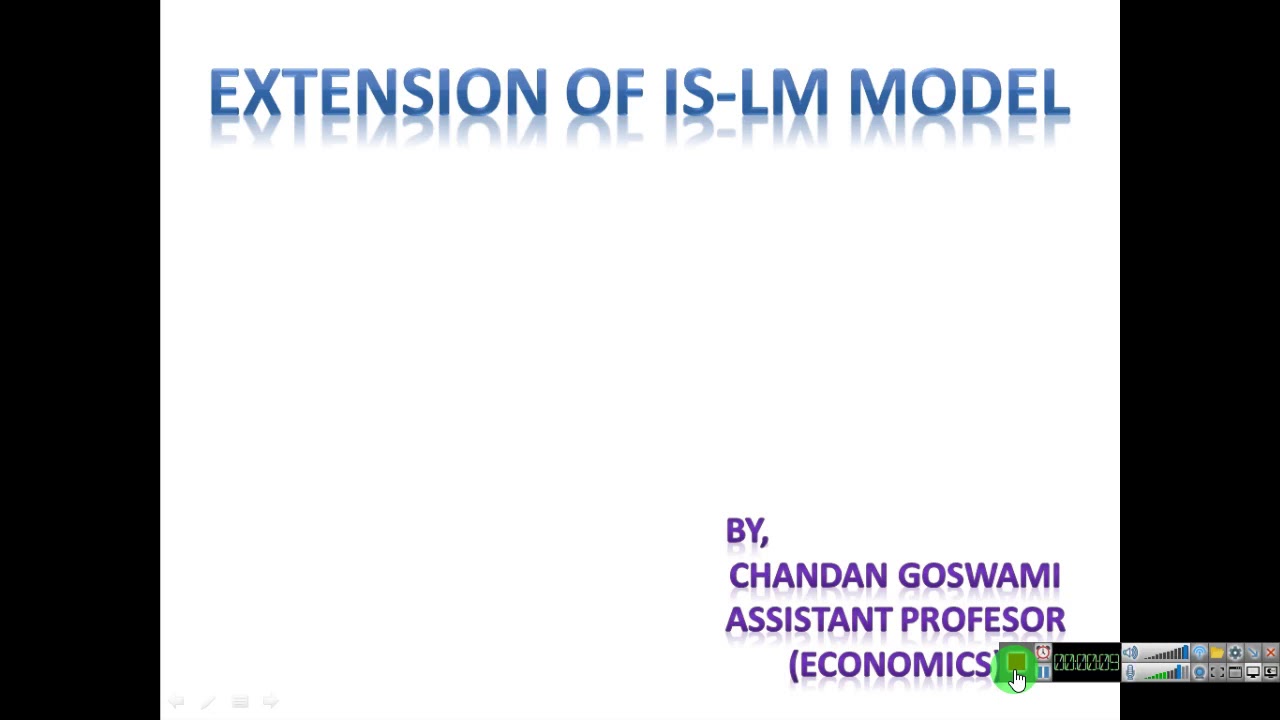Extension of ISLM MODEL - YouTube
